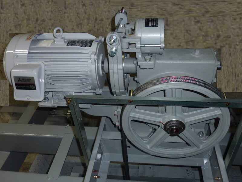 巻上機（まきあげき）の各部について解説！ | 小荷物専用昇降機(ダムウェーター).com